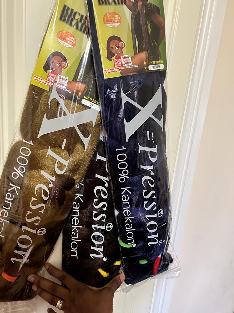 X-pression Hair Extension (Super Braid) – TJ AND JJ FOODS