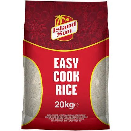 Island Sun Easy Cook Rice – TJ AND JJ FOODS